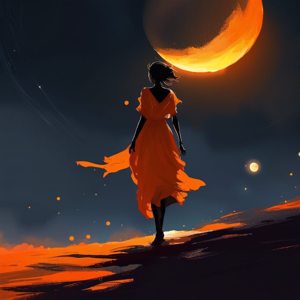 Orange - AI Generated Artwork - NightCafe Creator