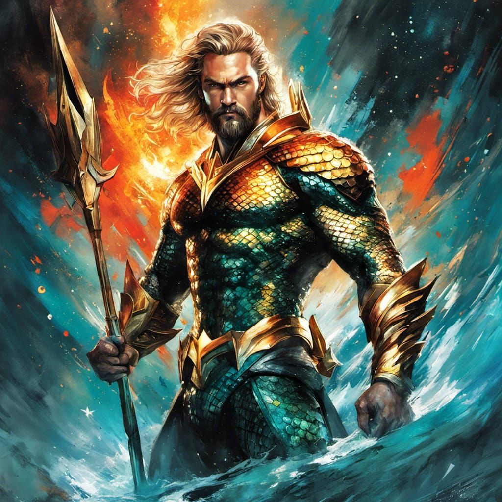 Aquaman - AI Generated Artwork - NightCafe Creator