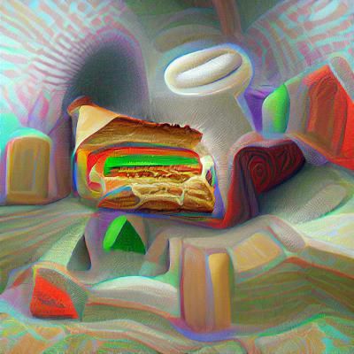 Heavenly steak and cheese sandwich 8k resolution abstract ambient ...