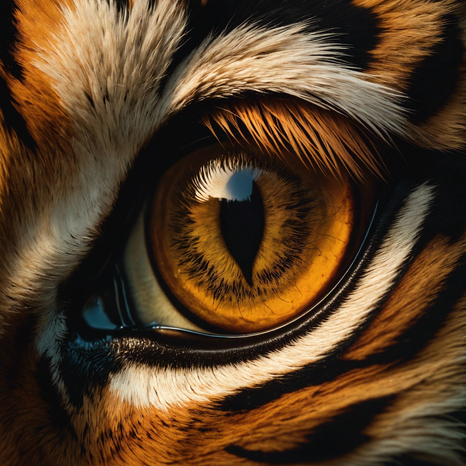 Tiger’s Instinct - AI Generated Artwork - NightCafe Creator