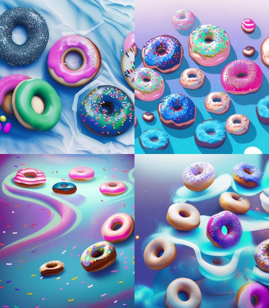 Donut - AI Generated Artwork - NightCafe Creator