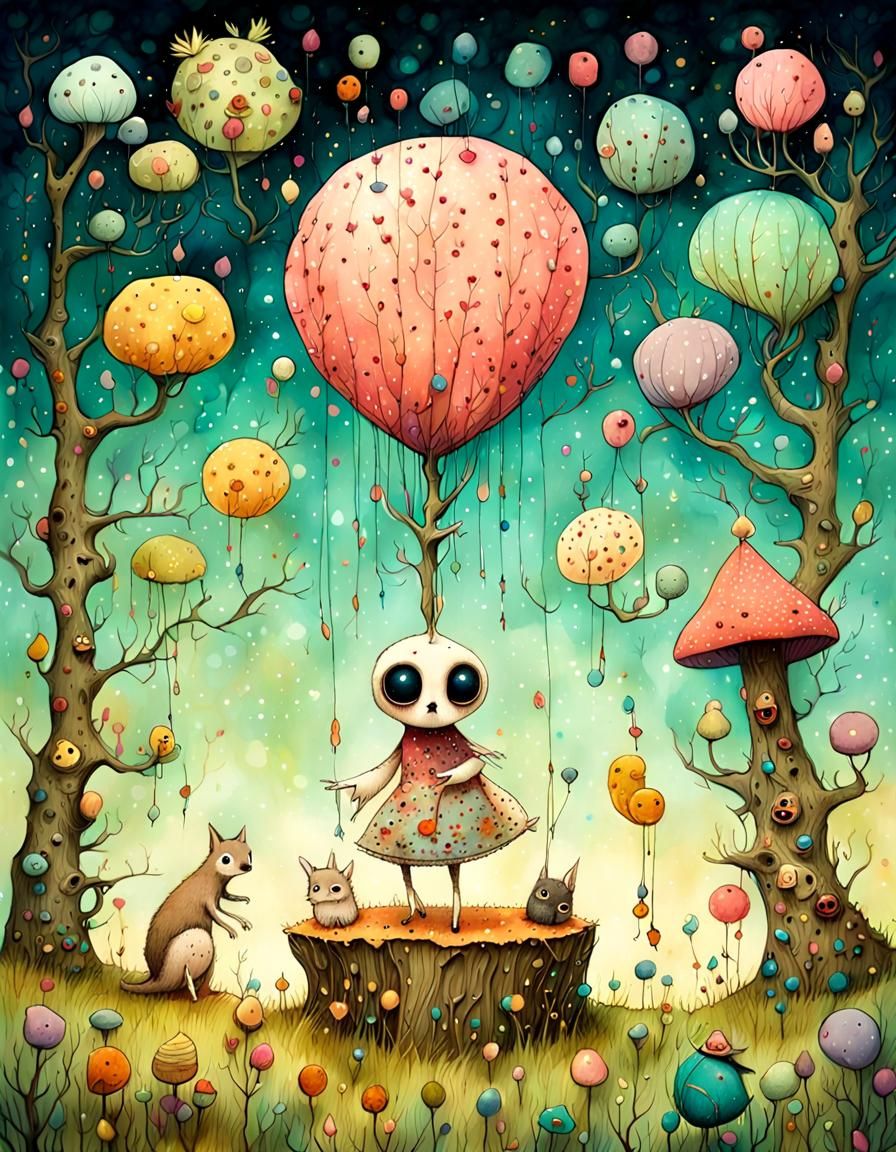 Imaginary Friends_02 - AI Generated Artwork - NightCafe Creator