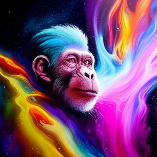 Monkey Concept art - AI Generated Artwork - NightCafe Creator