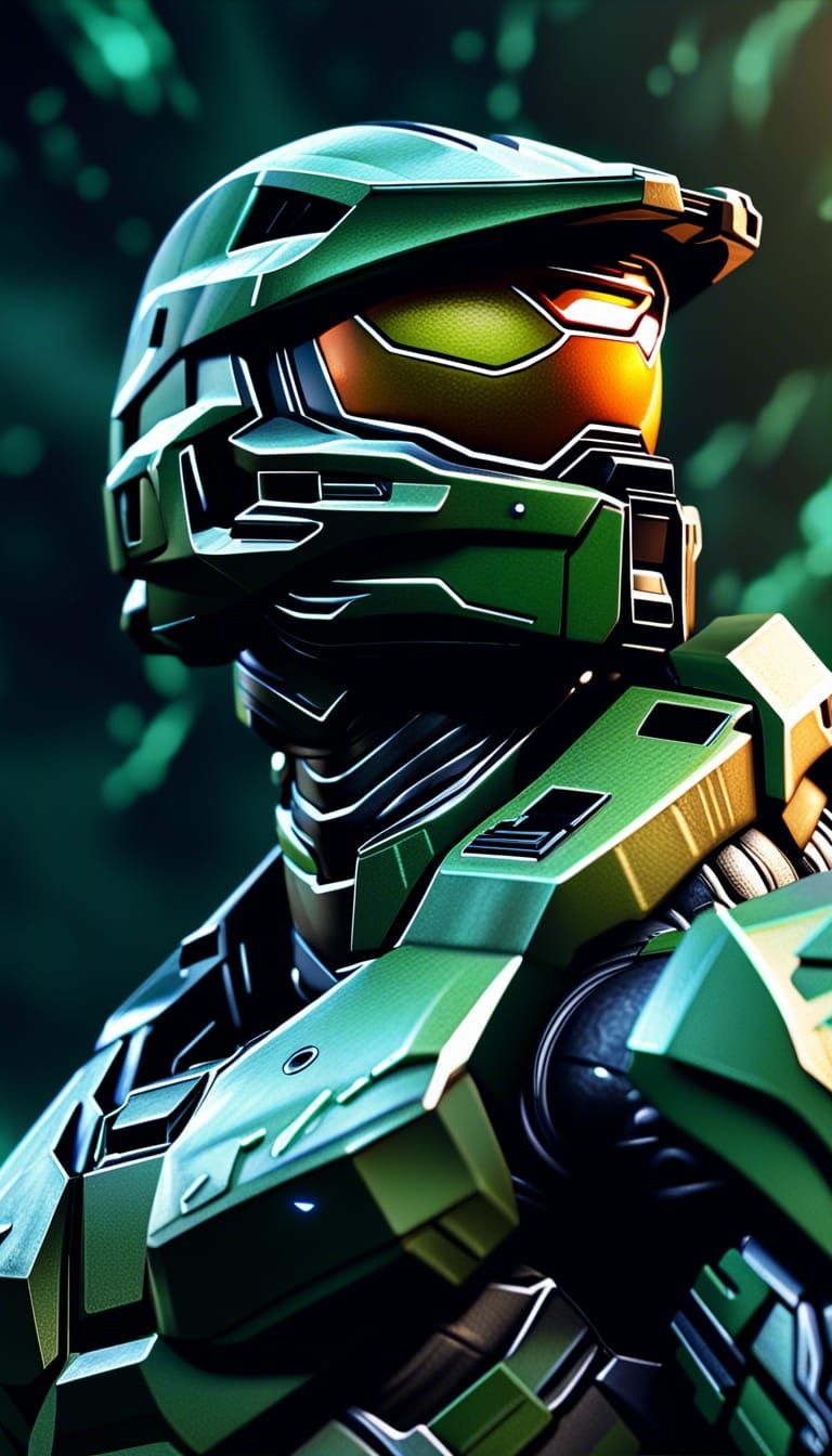 Master Chief - AI Generated Artwork - NightCafe Creator