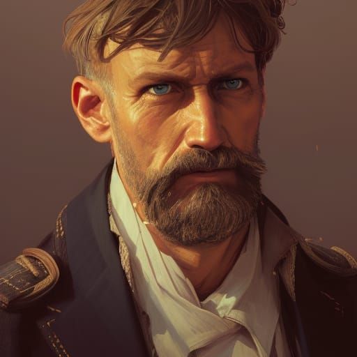 Western Fantasy human male politician with muttonchops - AI Generated ...