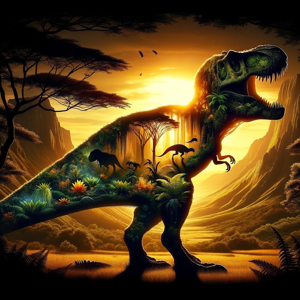 Allosaurus - AI Generated Artwork - NightCafe Creator