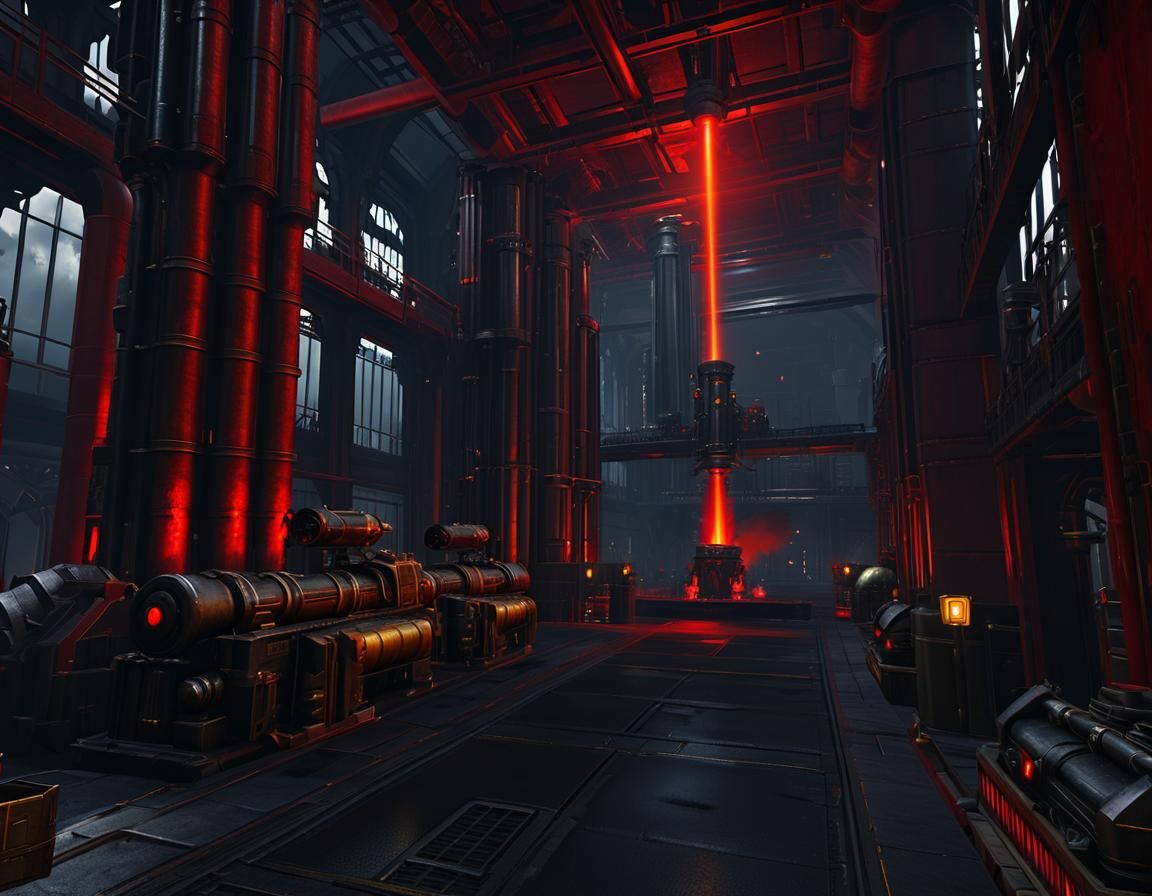 Doom Tycoon ⚙️ Sneak Peek ⚙️ Steampunk Industrial Factory (Remap Render ...