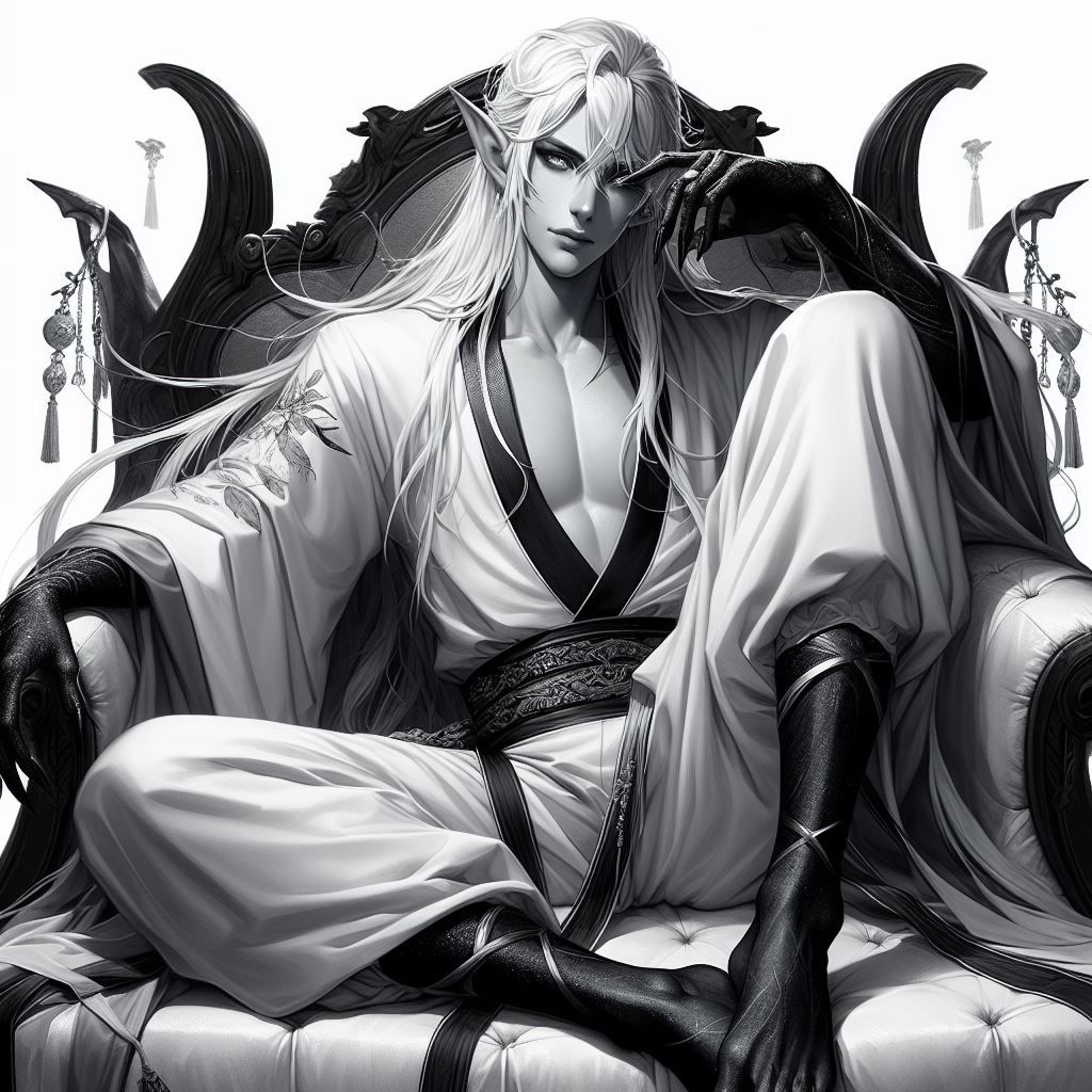 D3 Zhun, The Demon Emperor, on His Throne. - AI Generated Artwork - NightCafe Creator