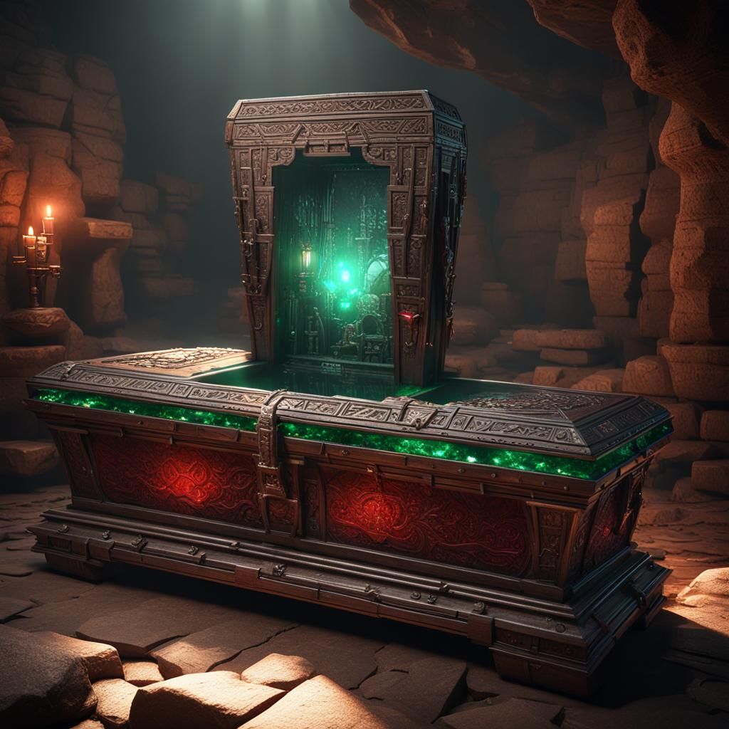 Ancient crypt - AI Generated Artwork - NightCafe Creator