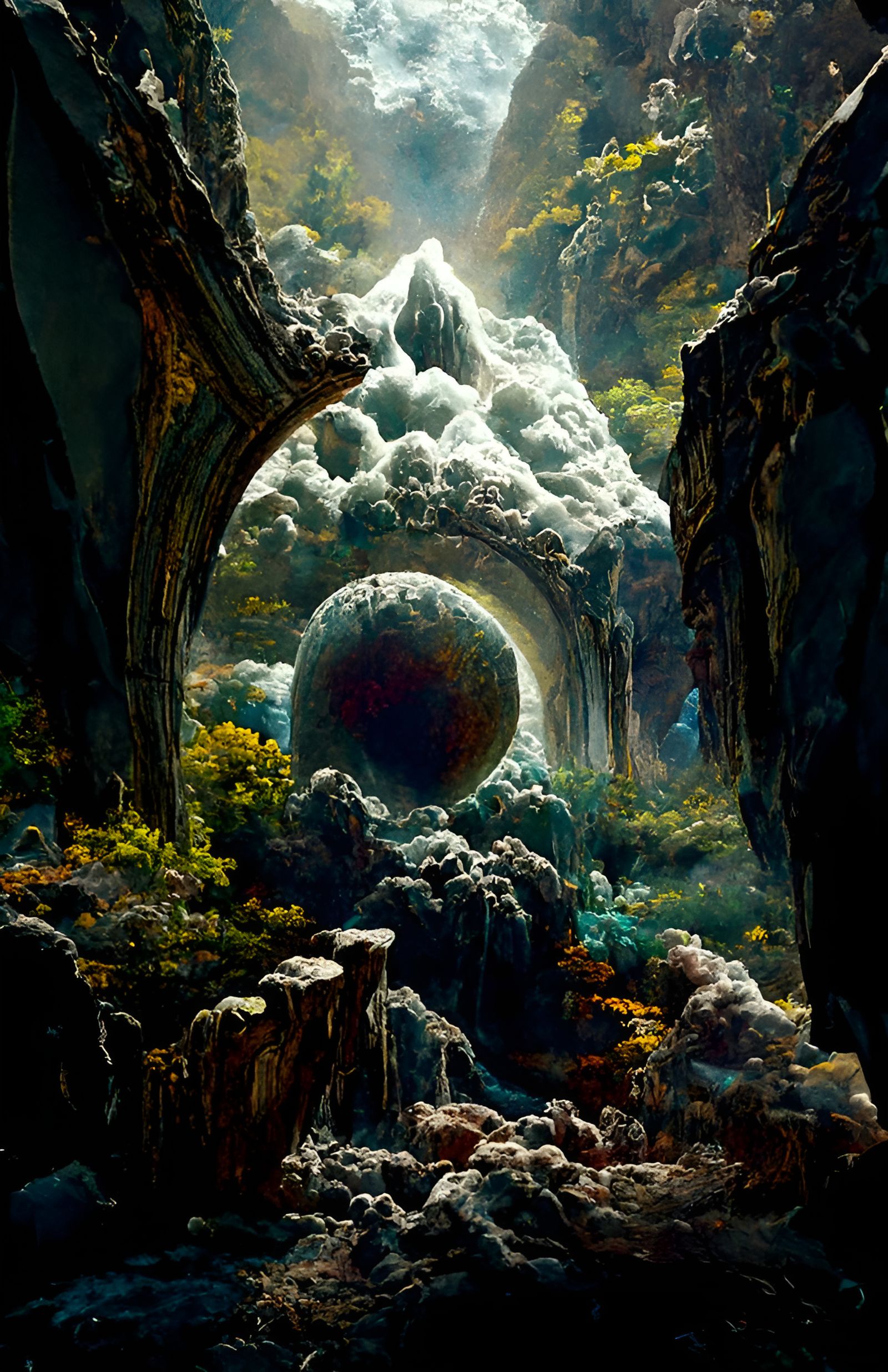 From the Valley of the Rift - AI Generated Artwork - NightCafe Creator