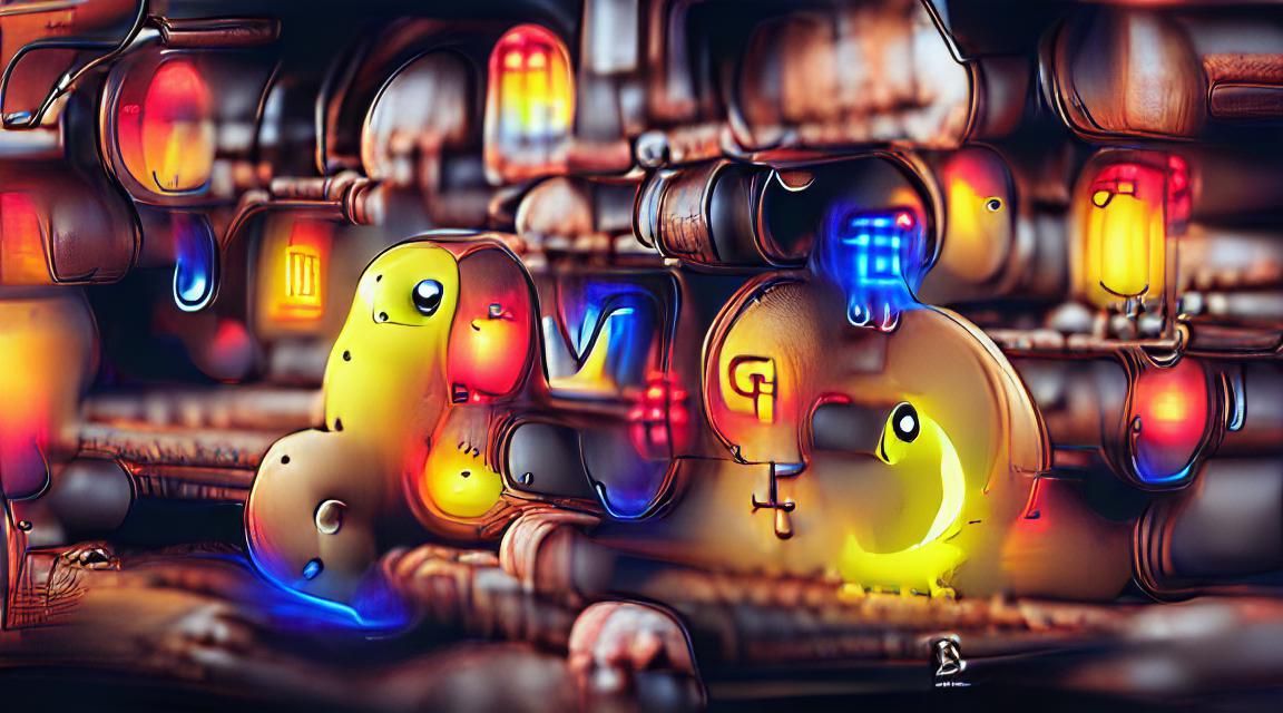 Pac-Man - AI Generated Artwork - NightCafe Creator