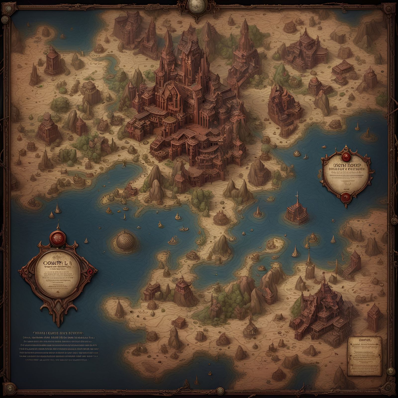 Map 2 - AI Generated Artwork - NightCafe Creator