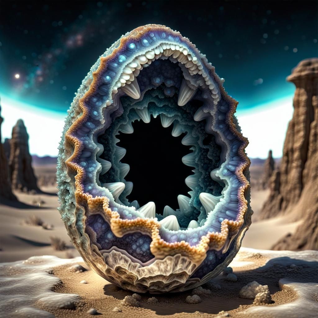 Mineral Maw IV - AI Generated Artwork - NightCafe Creator