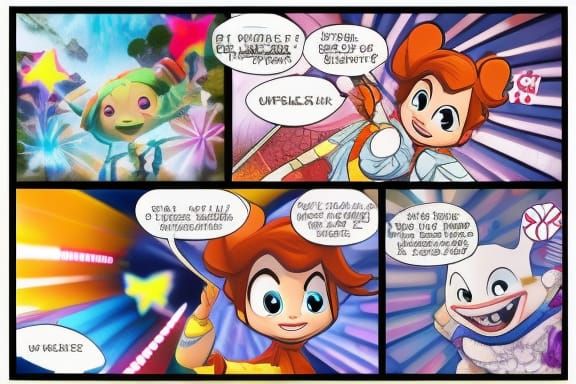 Boom fantastic bombastic skadoosh flurry pewpew - AI Generated Artwork ...