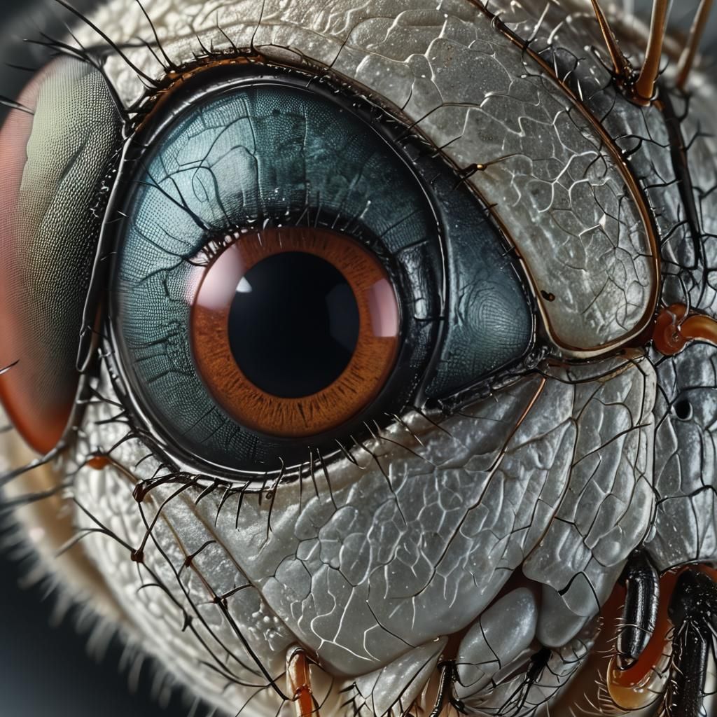 FLY EYE...HMMM - AI Generated Artwork - NightCafe Creator