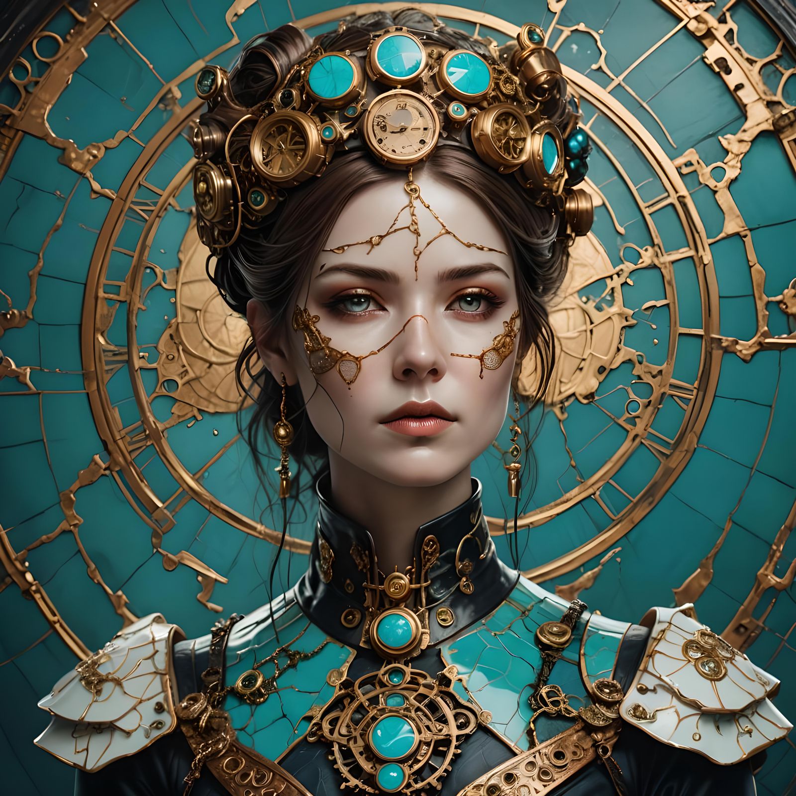 Lady of time - AI Generated Artwork - NightCafe Creator