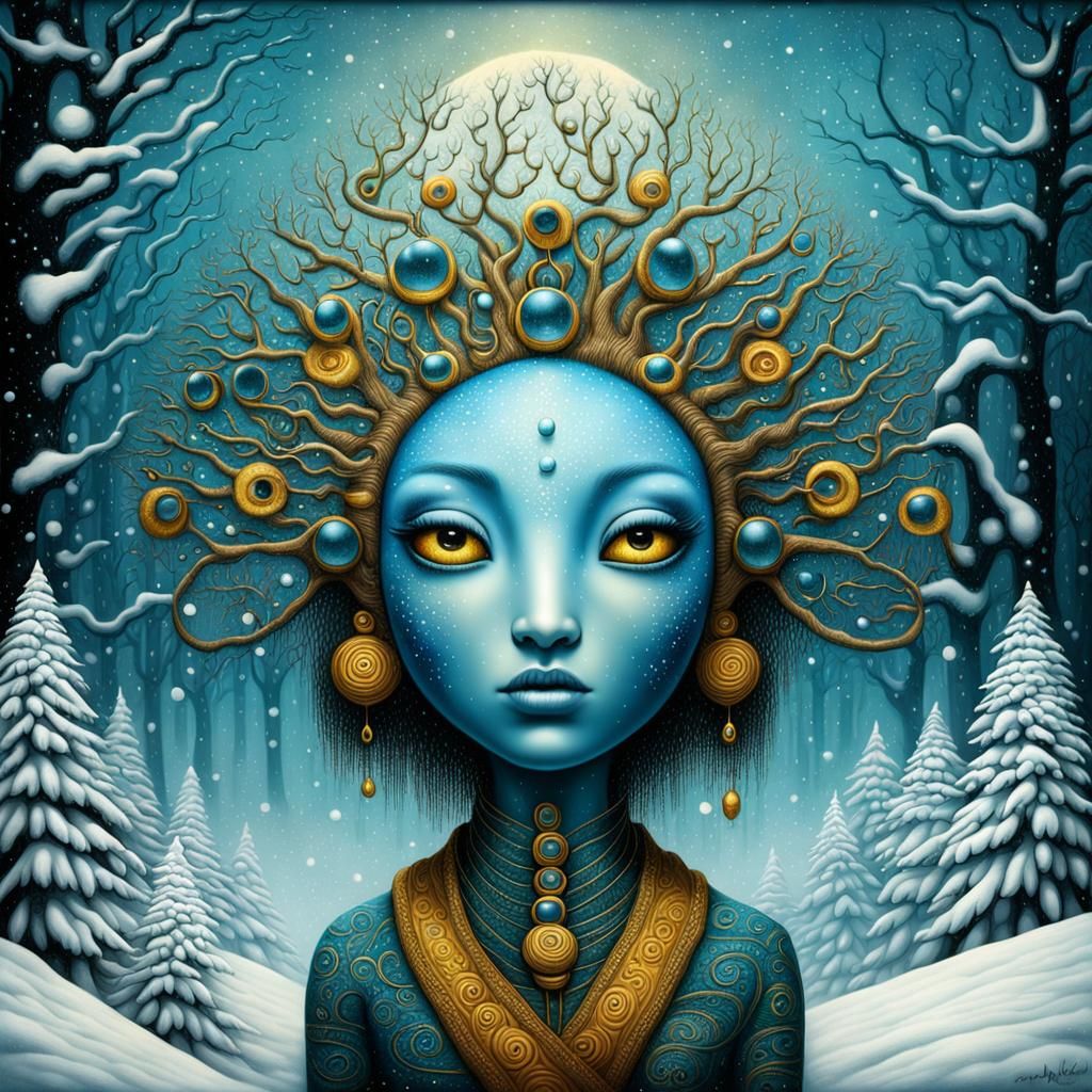 winter avatar - AI Generated Artwork - NightCafe Creator