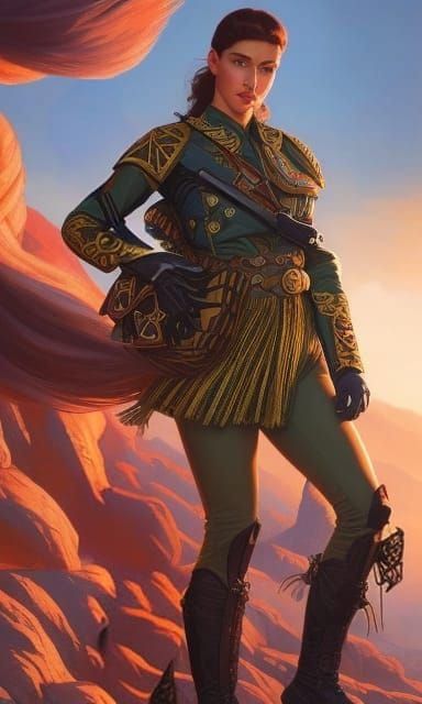 Fashion: Gala Uniform - AI Generated Artwork - NightCafe Creator