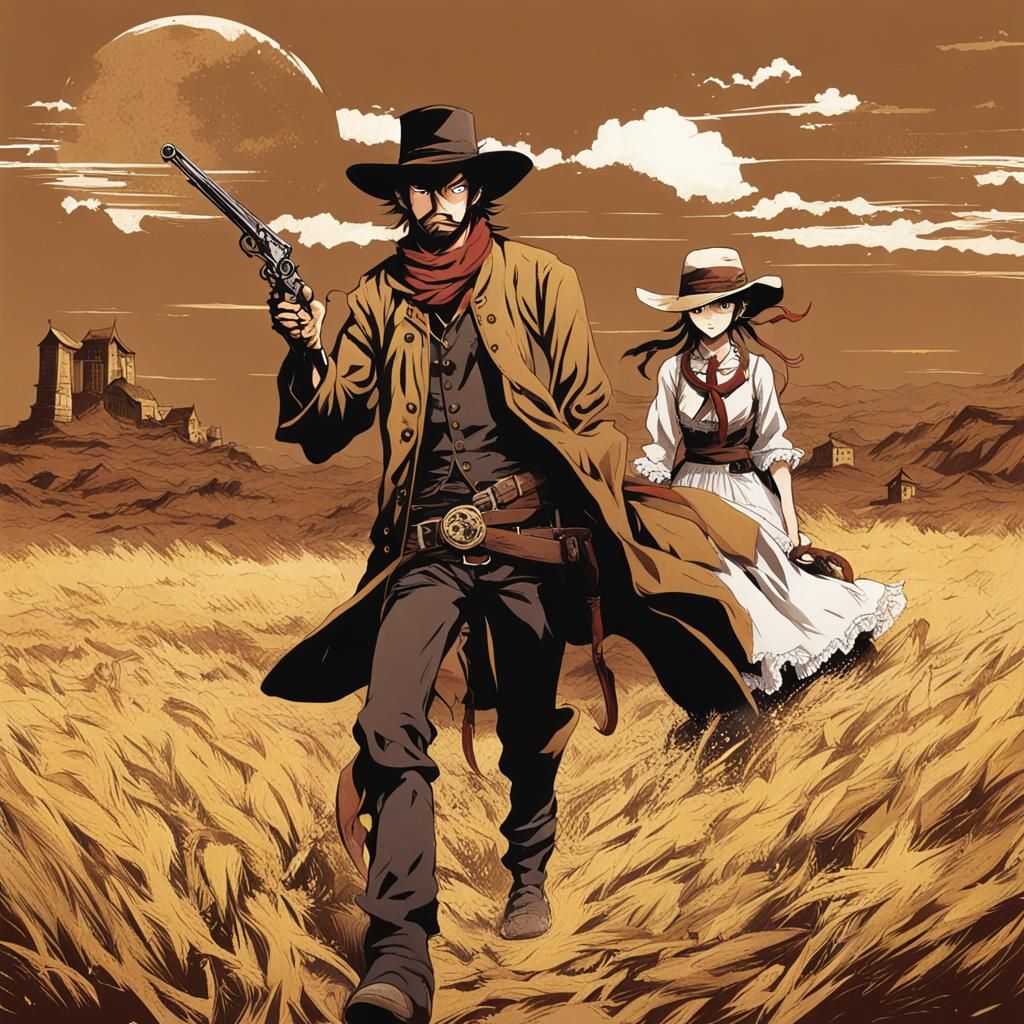 Spaghetti Western - AI Generated Artwork - NightCafe Creator