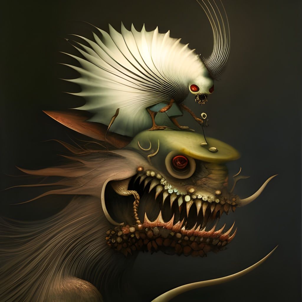 Bosch Tree - AI Generated Artwork - NightCafe Creator