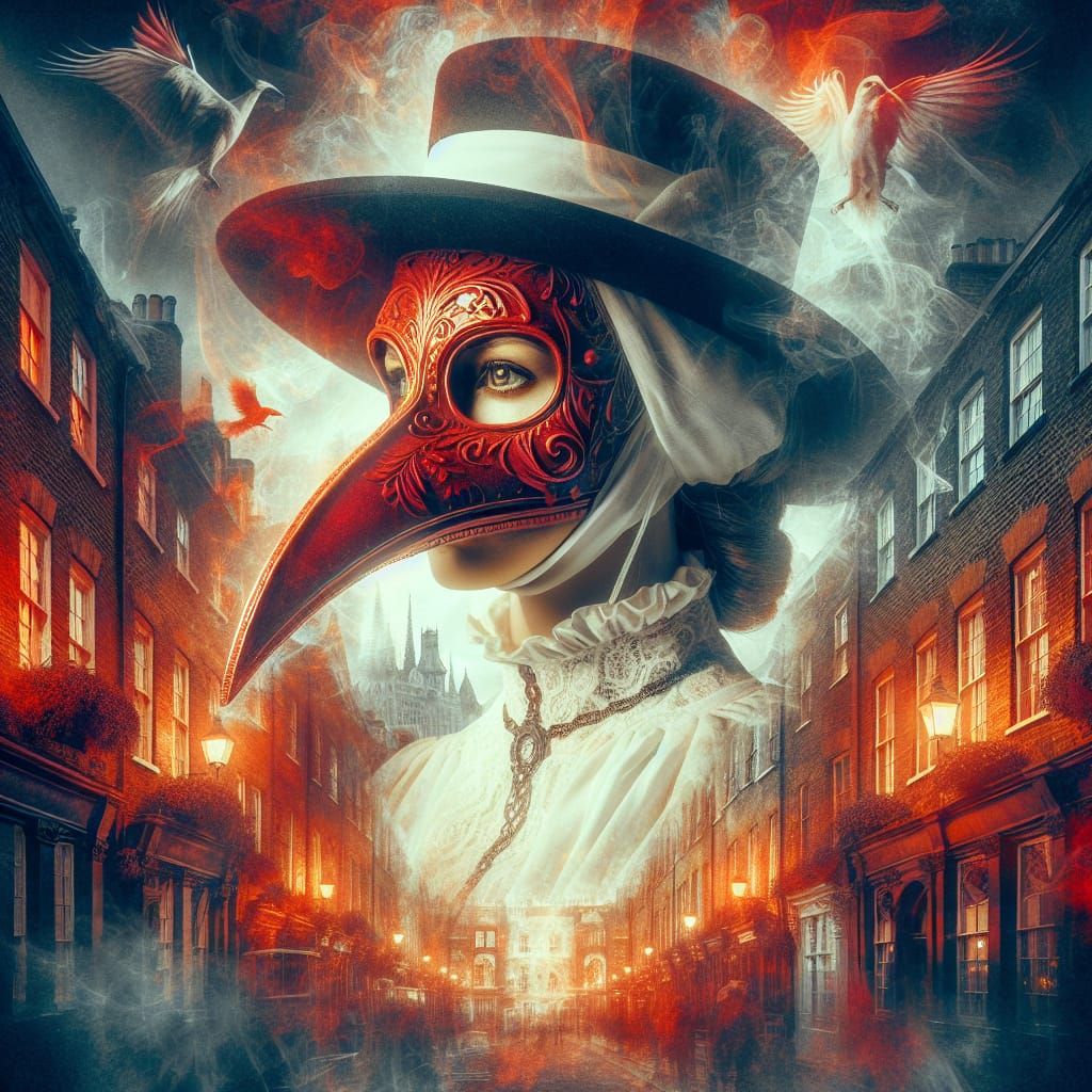 Red Plague - AI Generated Artwork - NightCafe Creator