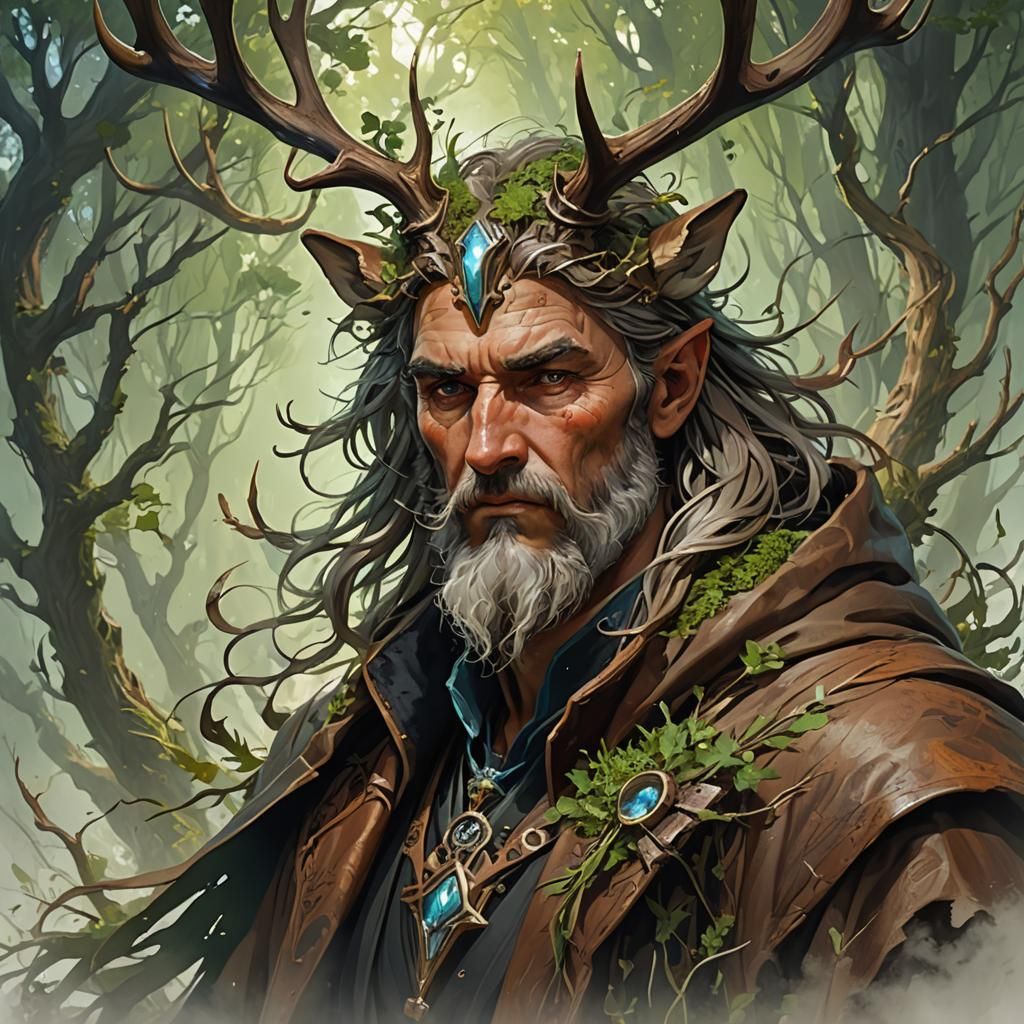 Druid - AI Generated Artwork - NightCafe Creator