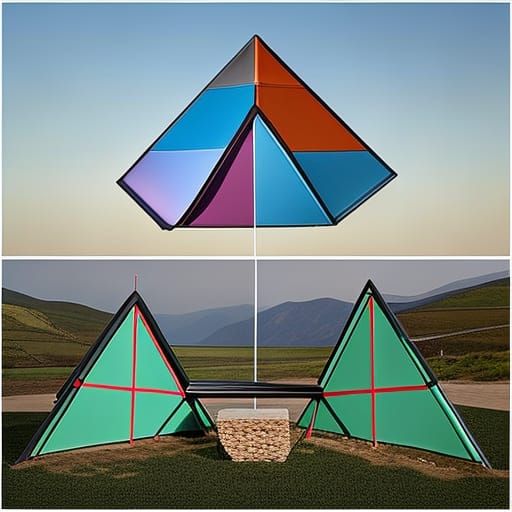 Triangle with 4 sides - AI Generated Artwork - NightCafe Creator