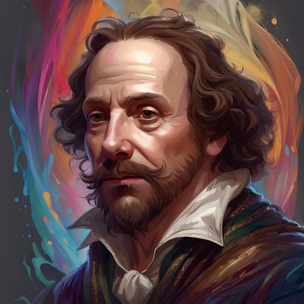 William Shakespeare - AI Generated Artwork - NightCafe Creator