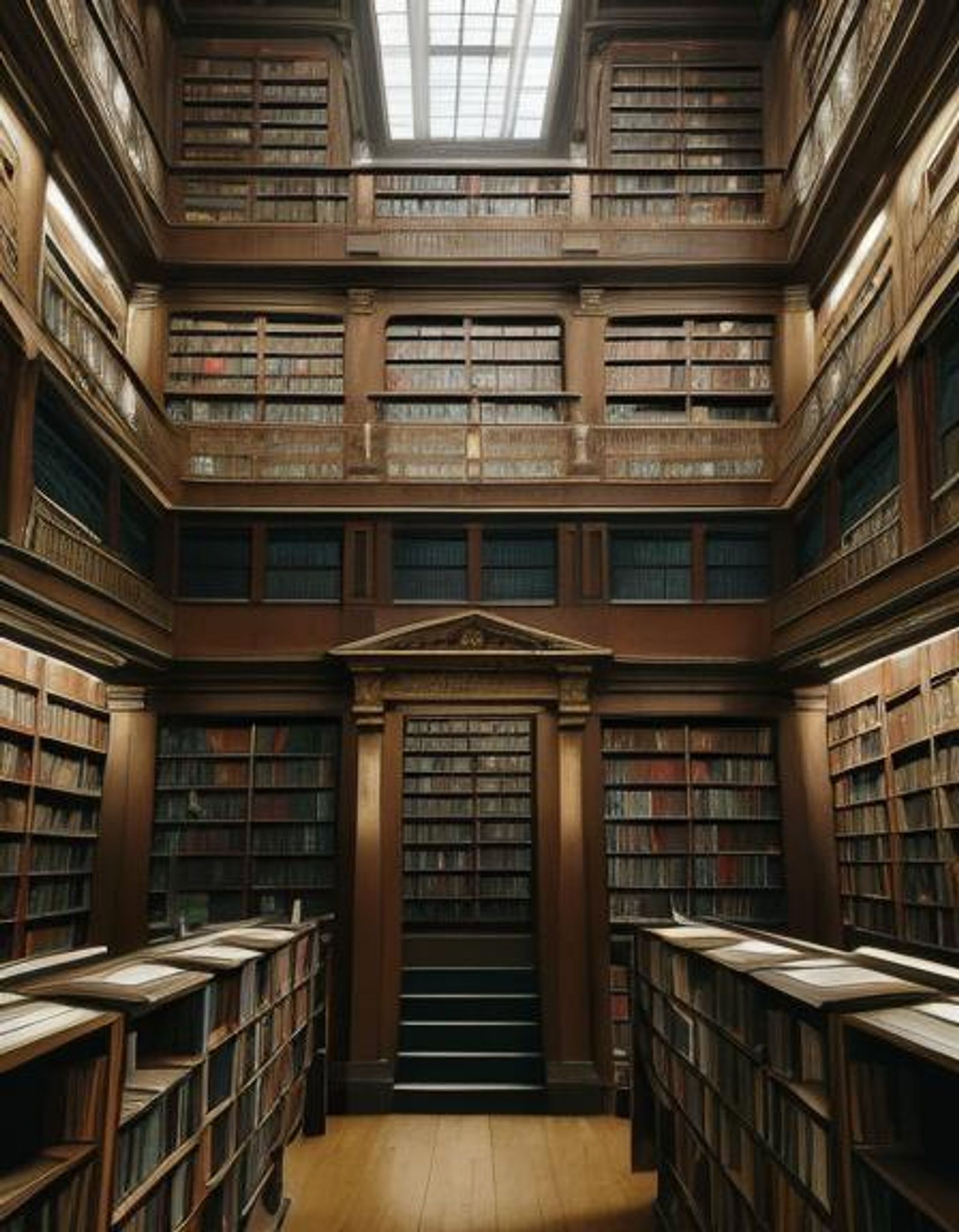 The Librarian - AI Generated Artwork - NightCafe Creator