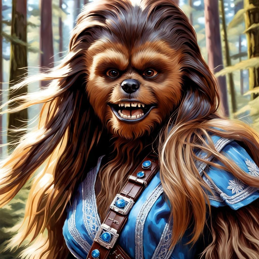 Female Wookie - AI Generated Artwork - NightCafe Creator