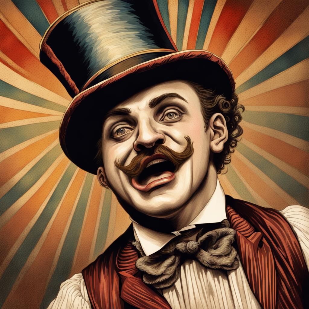 Vaudeville Ringmaster - AI Generated Artwork - NightCafe Creator
