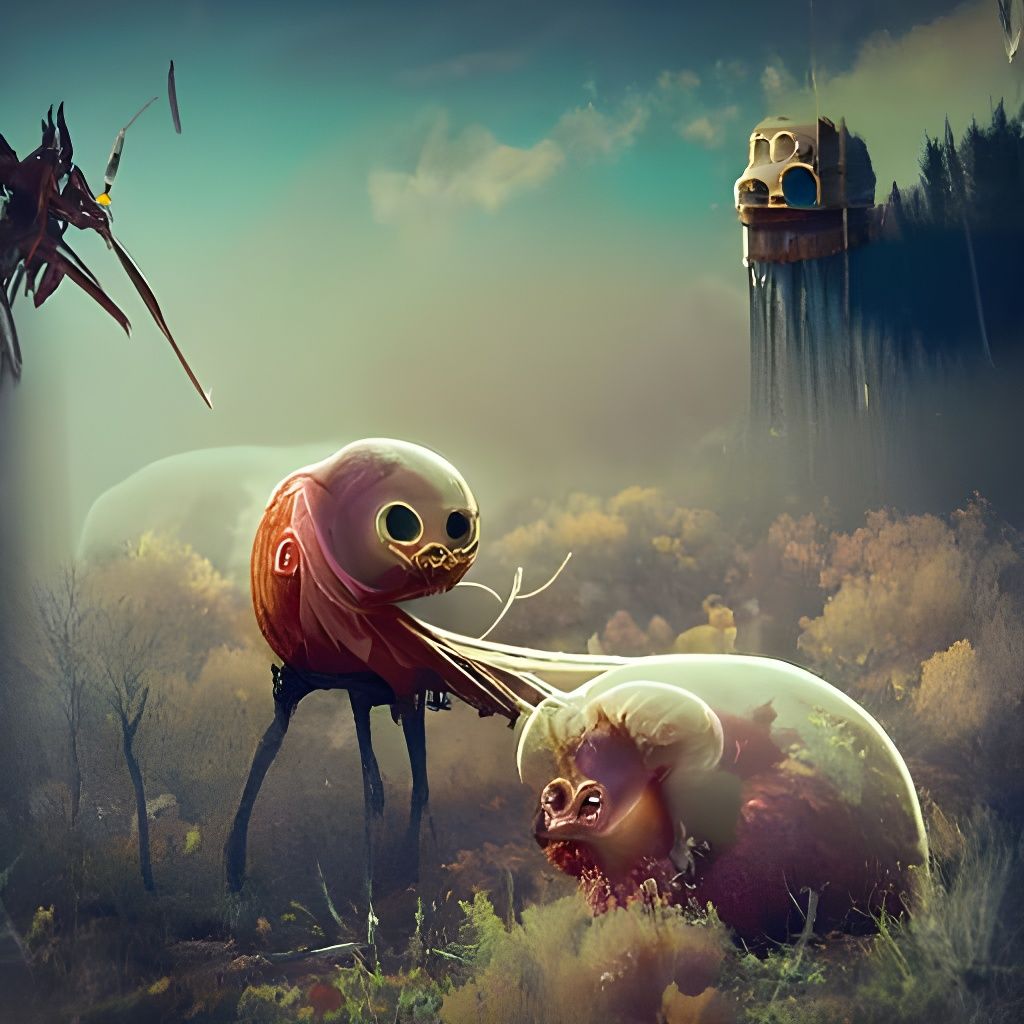 ‘Cryptid Creatures’ #modifiermonday - AI Generated Artwork - NightCafe ...