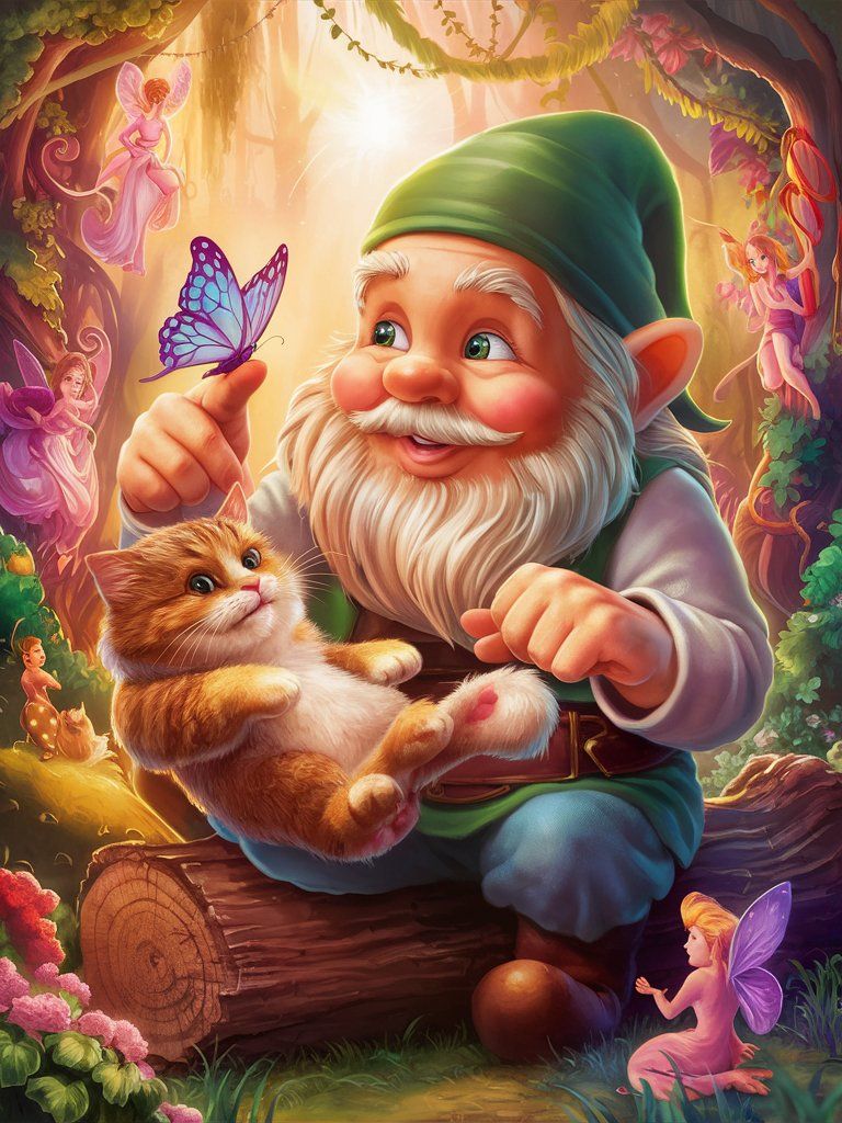 Happy Gnome - AI Generated Artwork - NightCafe Creator