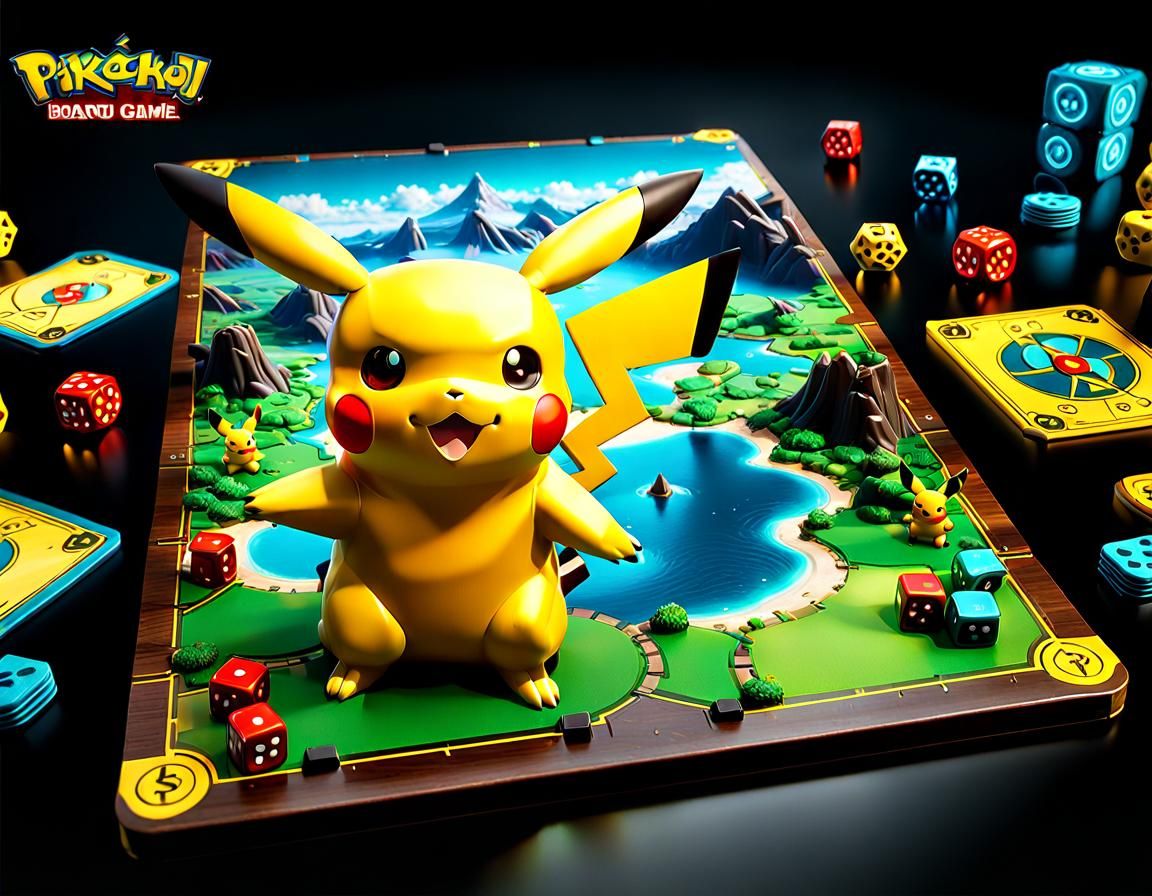 Pikachu boards game! Do not touch! - AI Generated Artwork - NightCafe ...