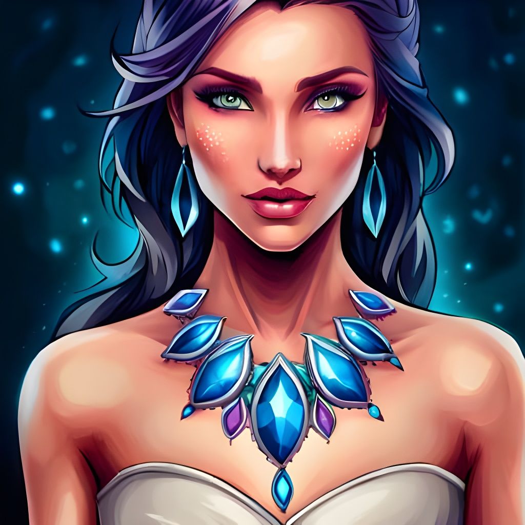 Of Icey Beauty - AI Generated Artwork - NightCafe Creator