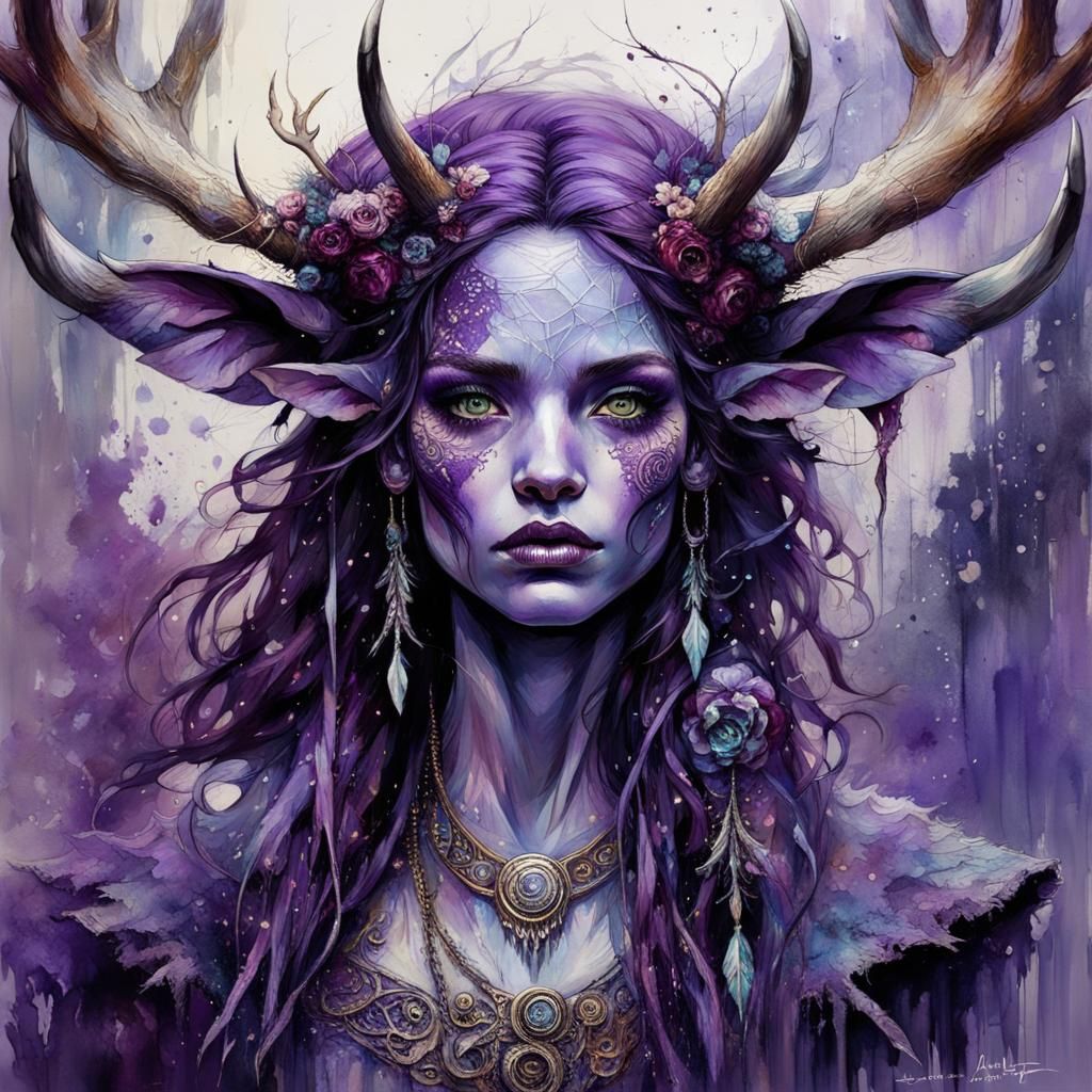 Violet - AI Generated Artwork - NightCafe Creator