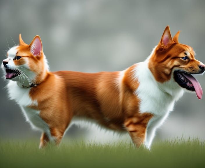 CatDog - AI Generated Artwork - NightCafe Creator