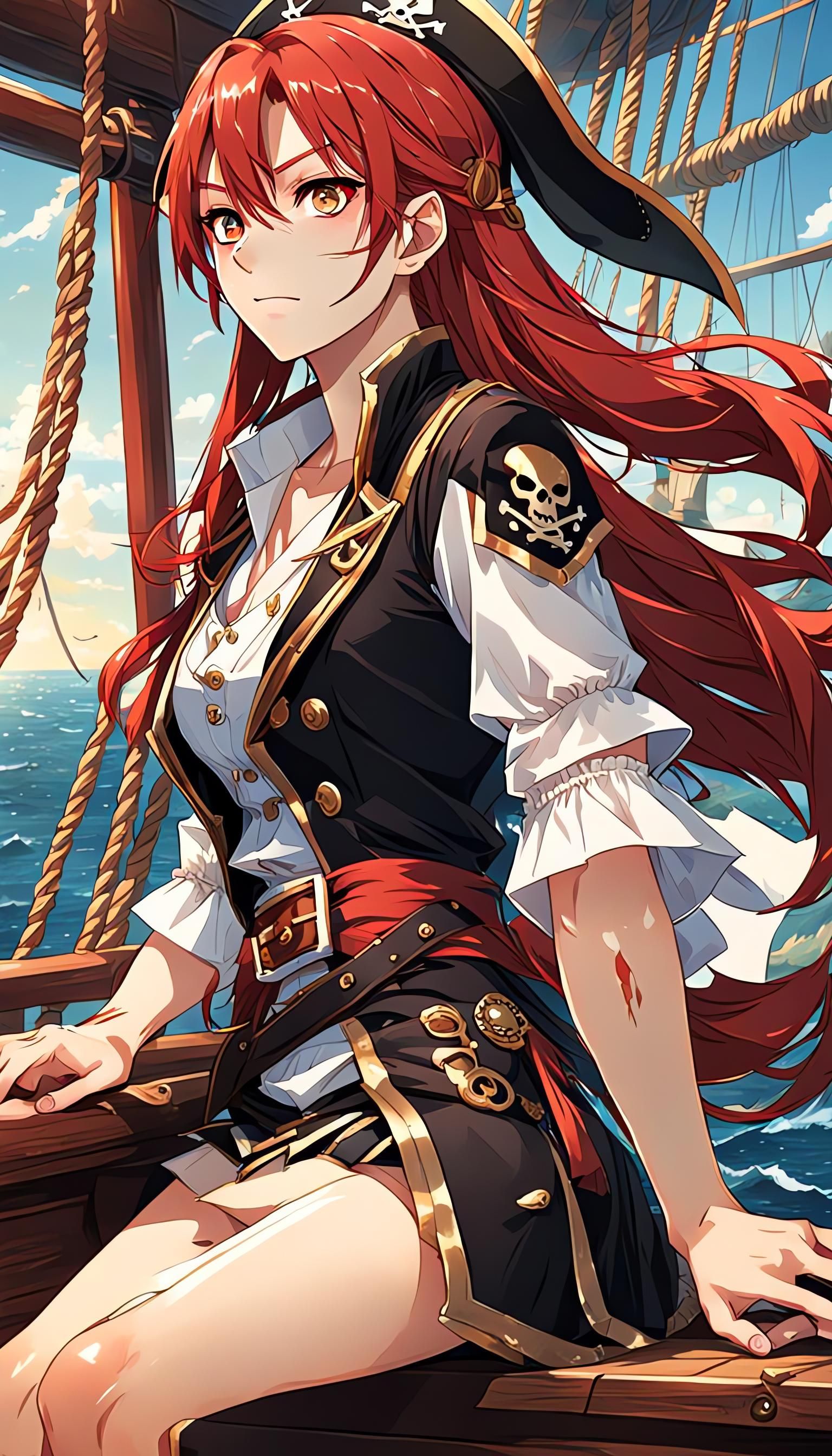 The Pirate Captain - AI Generated Artwork - NightCafe Creator