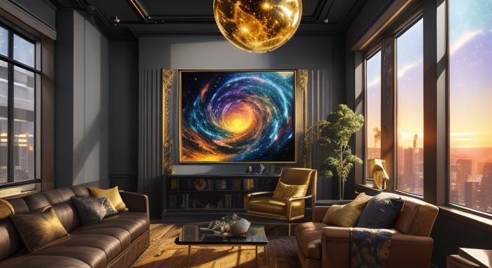 Skyrise Apartment - AI Generated Artwork - NightCafe Creator