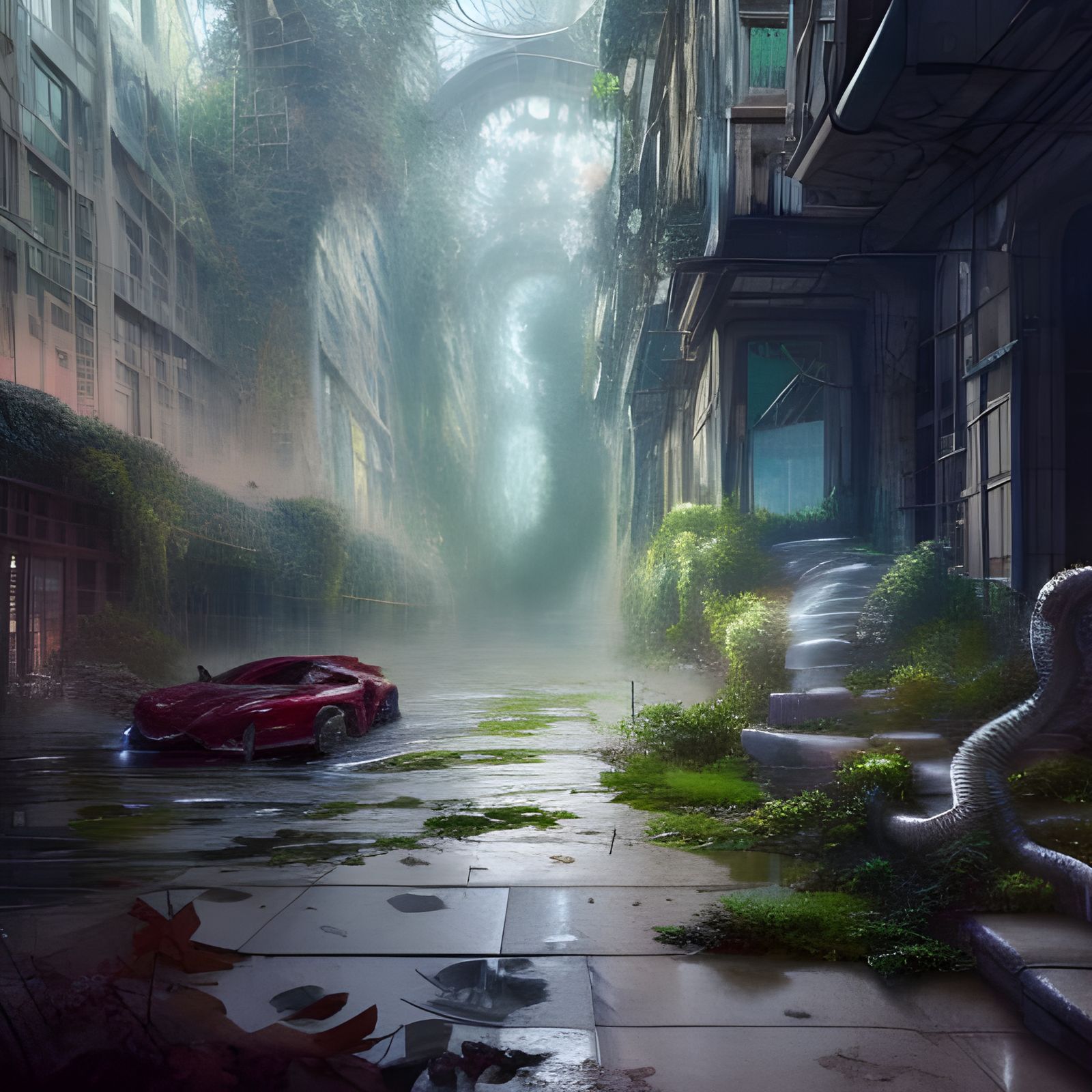 A world without people - AI Generated Artwork - NightCafe Creator