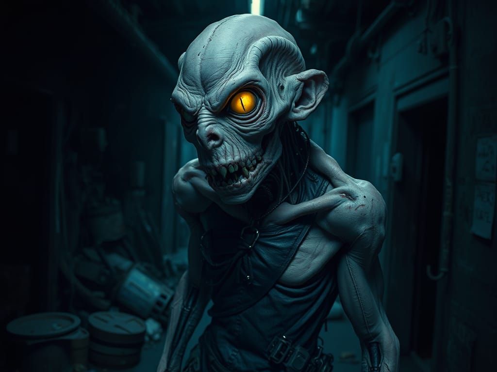 Grotesque Humanoid Figure - Grotesque Humanoid Figure