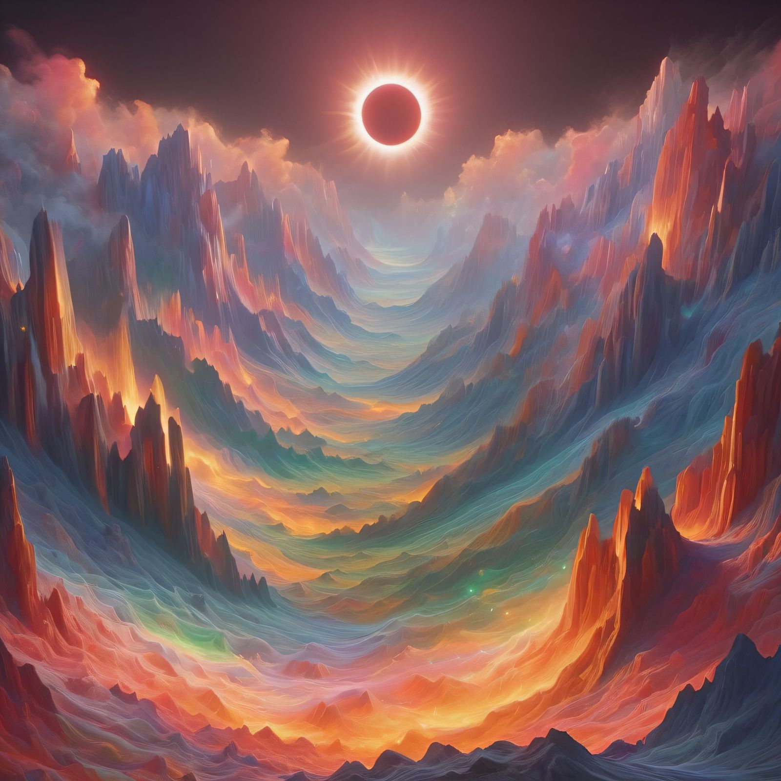 Dream Eclipse - AI Generated Artwork - NightCafe Creator