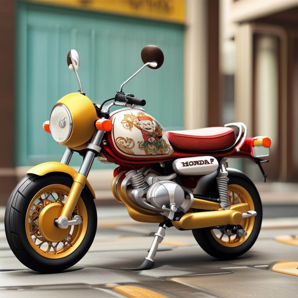 Very cute motorcycle I would really want to own - AI Generated Artwork ...
