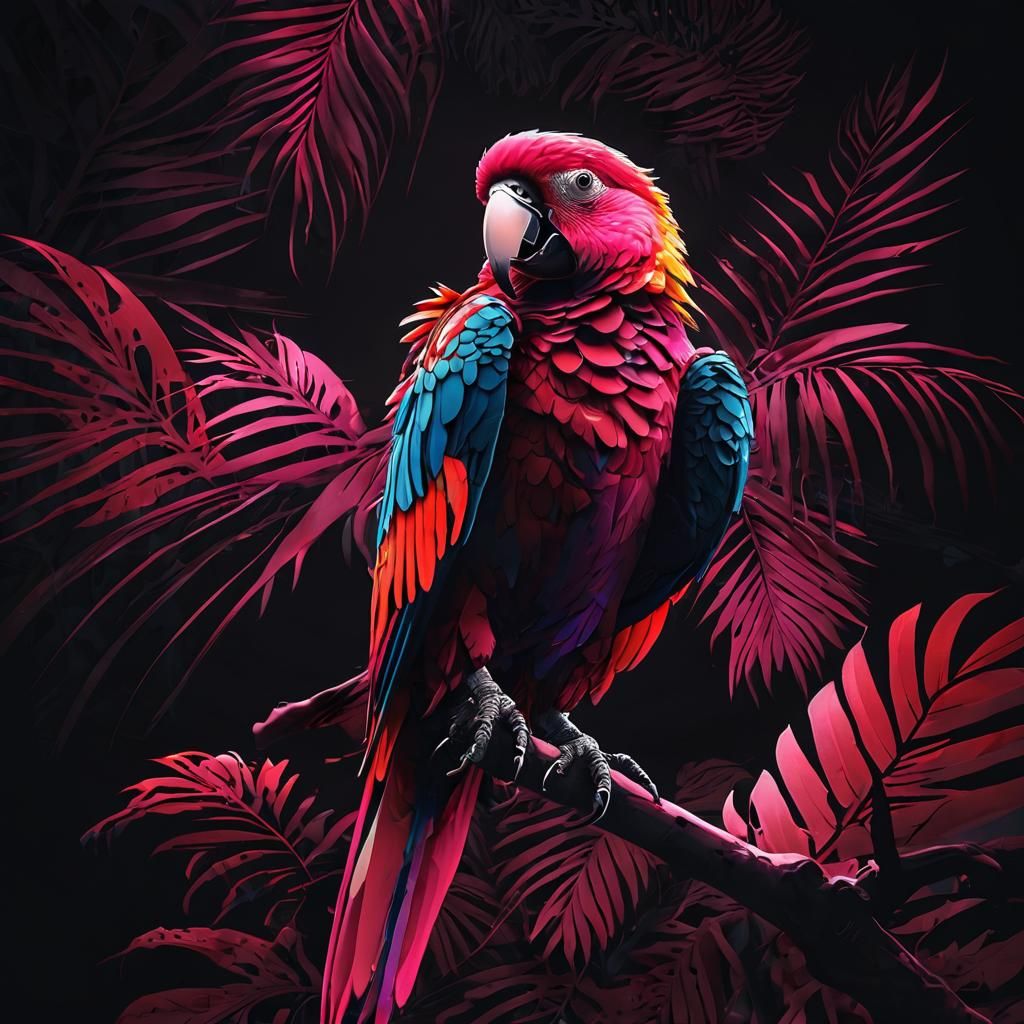 Parrot - AI Generated Artwork - NightCafe Creator