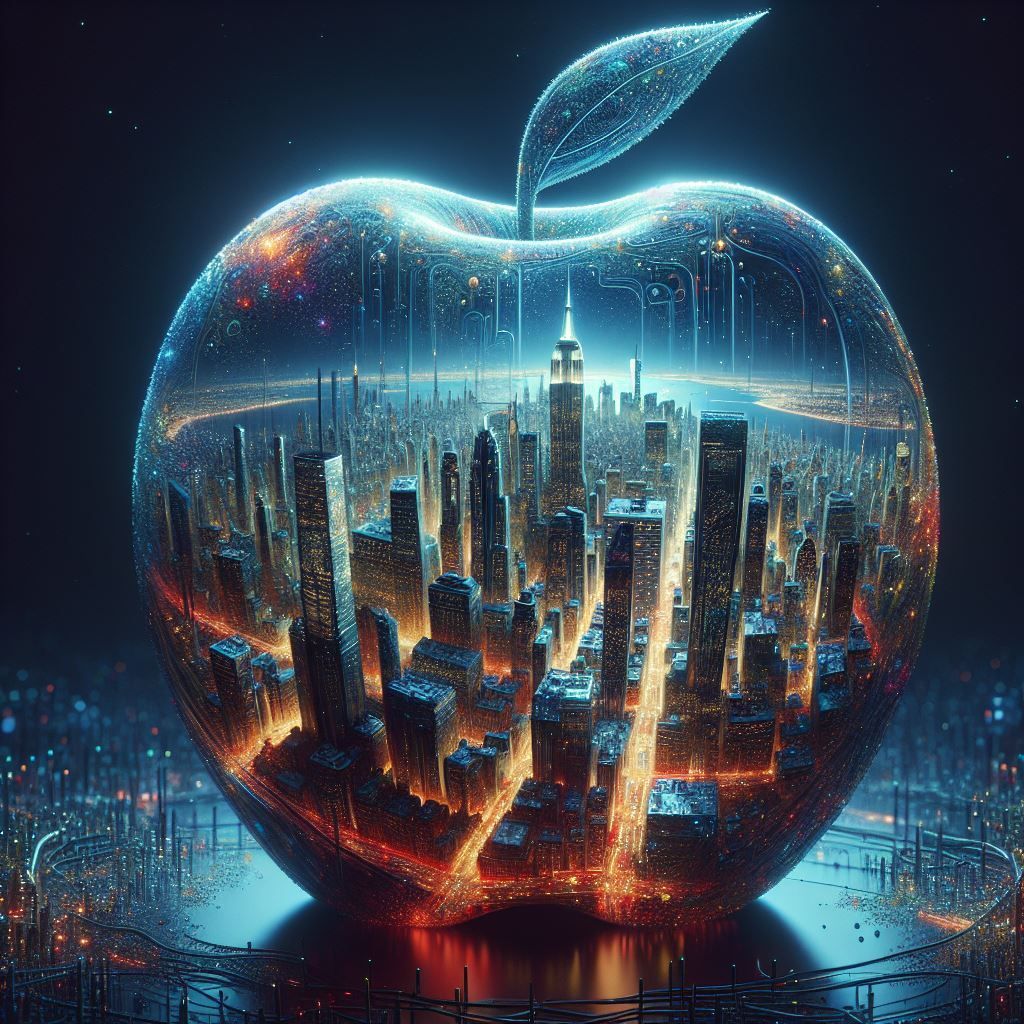 "The Big Apple" New York - AI Generated Artwork - NightCafe Creator