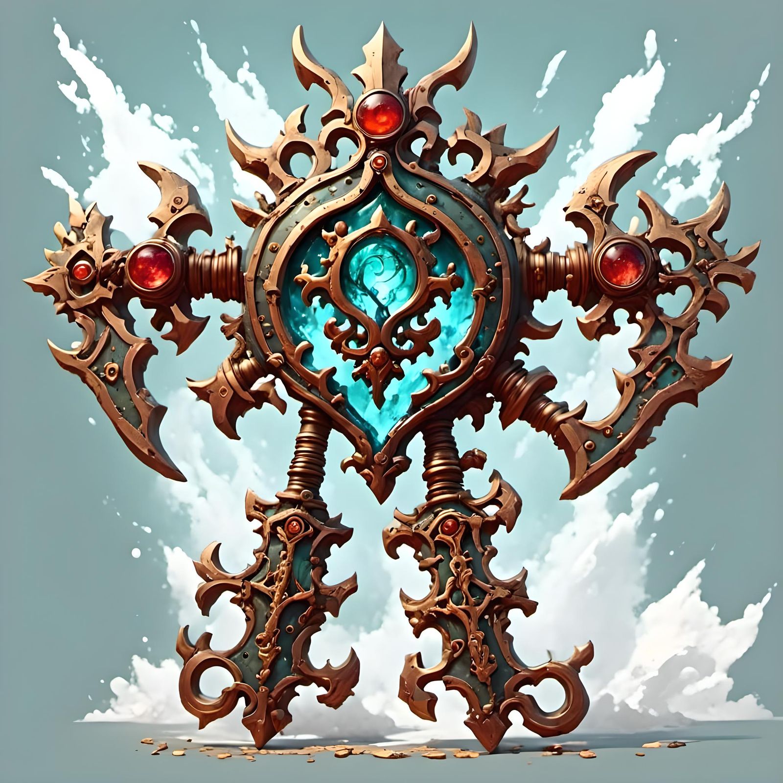 Relic Key Creature Emblem - AI Generated Artwork - NightCafe Creator