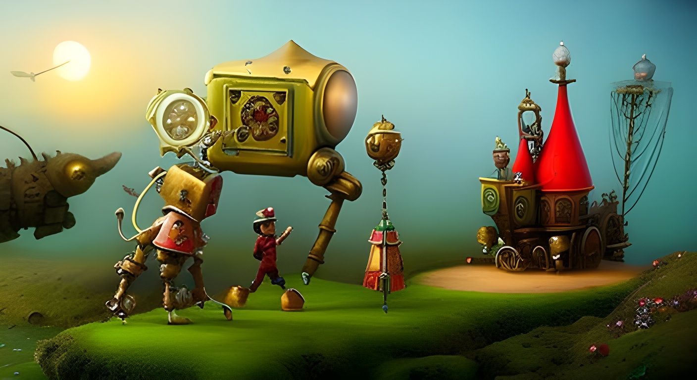 Little Mechanical Things - AI Generated Artwork - NightCafe Creator