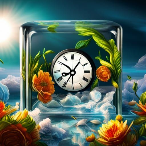 Living outside of Time - AI Generated Artwork - NightCafe Creator