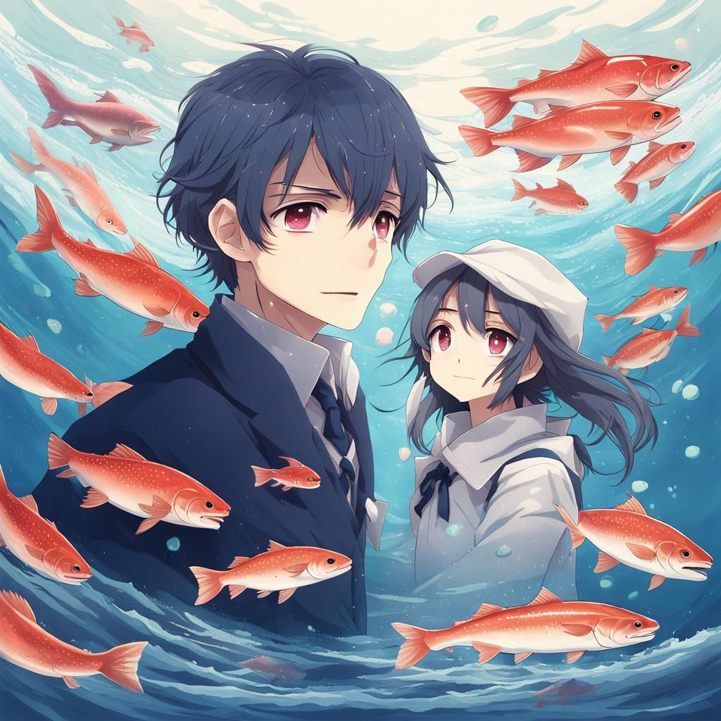 A Fish Tale - AI Generated Artwork - NightCafe Creator