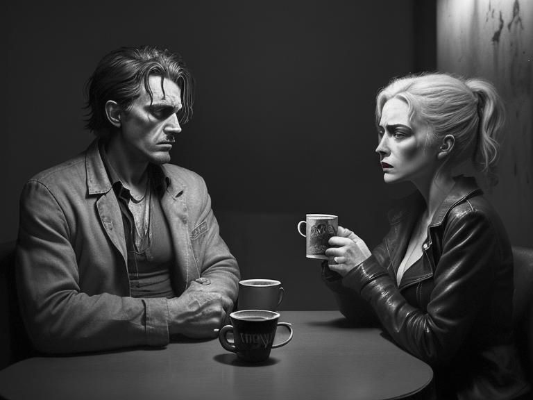 by artist GrifFX, a gritty film noir masterpiece of a plain ordinary ...